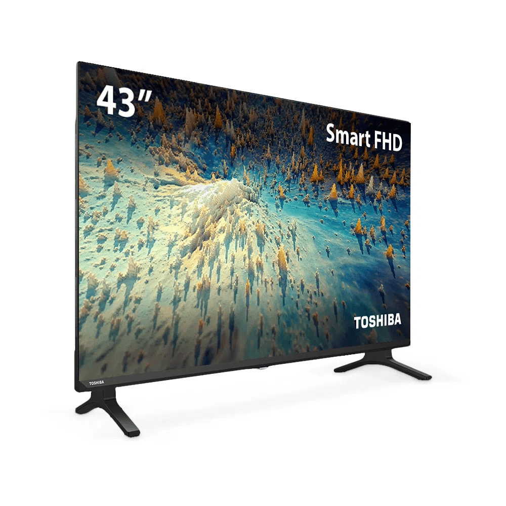 TV LED 43" TOSHIBA 43V35KB SMART FHD DLED TB017M - Laser Eletro