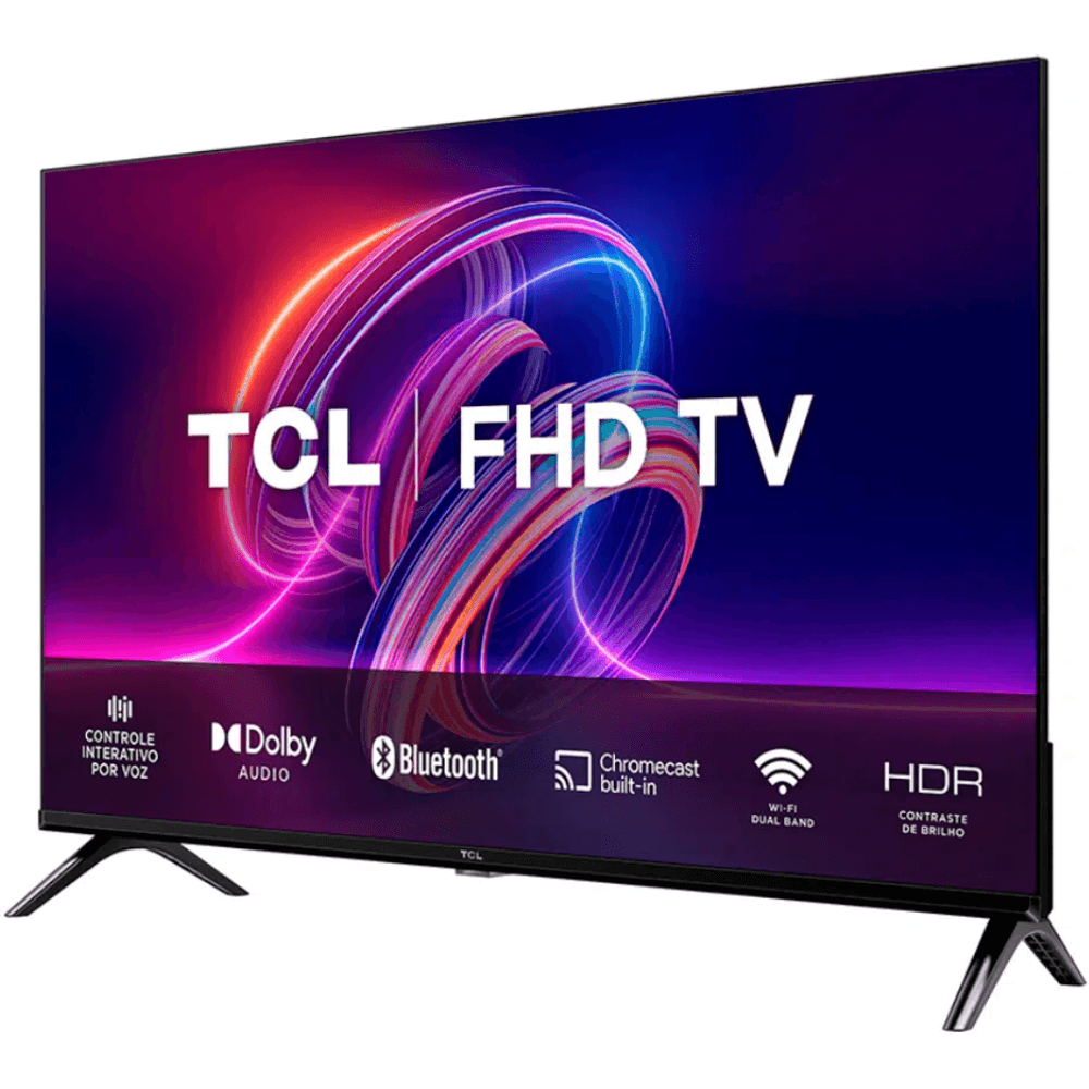 TV LED 40" TCL 40S5400A SMART FHD ANDROID GOOGLE - Laser Eletro