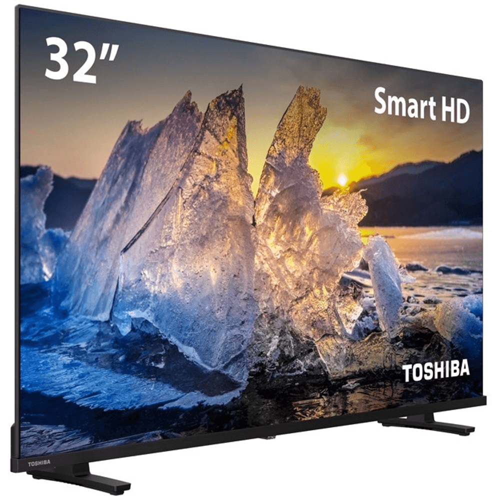 TV LED 32" TOSHIBA 32V35 SMART HD DLED TB020M - Laser Eletro