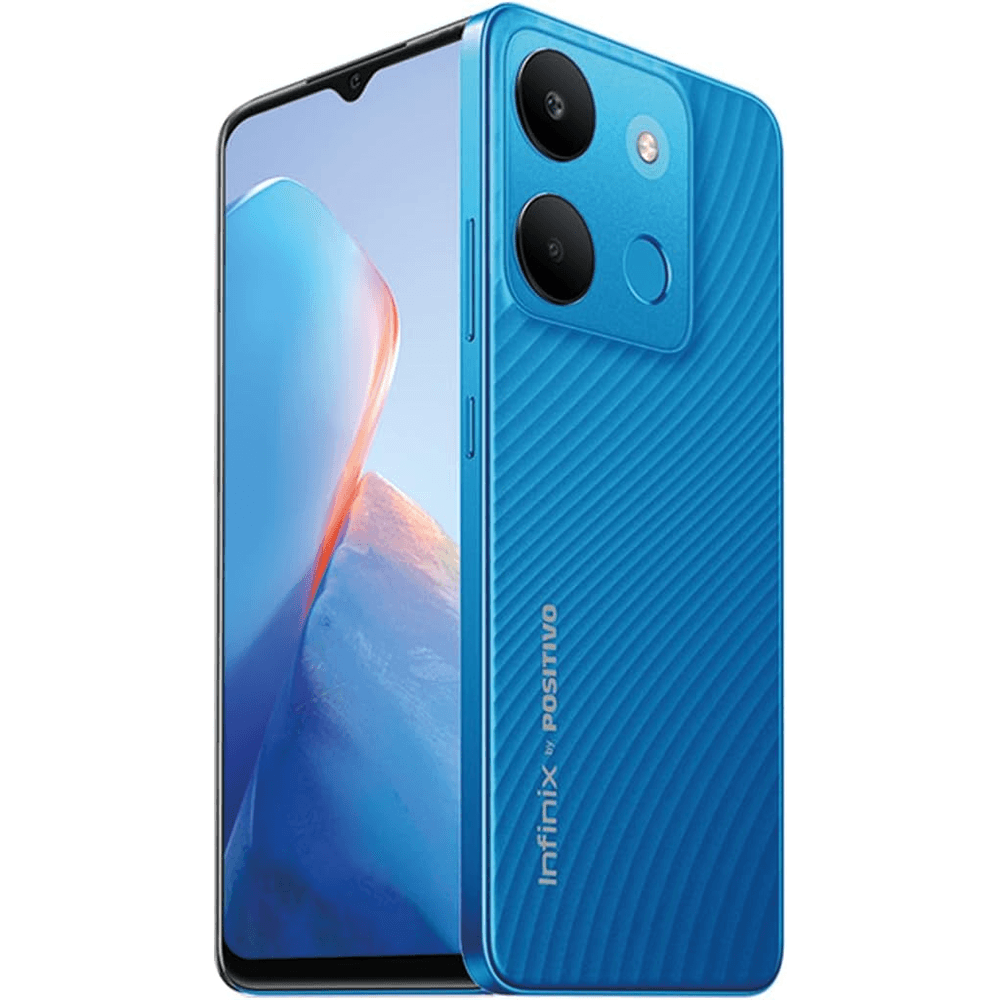 SMARTPHONE INFINIX SMART 7 AZUL 4G, 64GB, TELA 6.6", HD+ 3GB - Laser Eletro