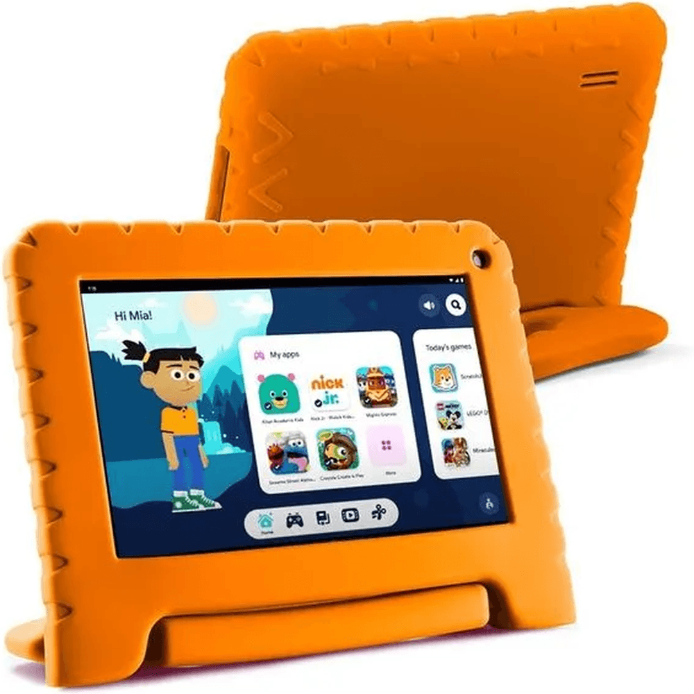 Tablet Multi Kid Pad NB412 Laranja 64 GB - Laser Eletro